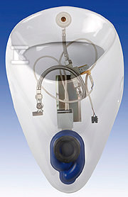 Set: FELIX urinal + automatic radio 24V DC 2607RS - Onninen Wholesale