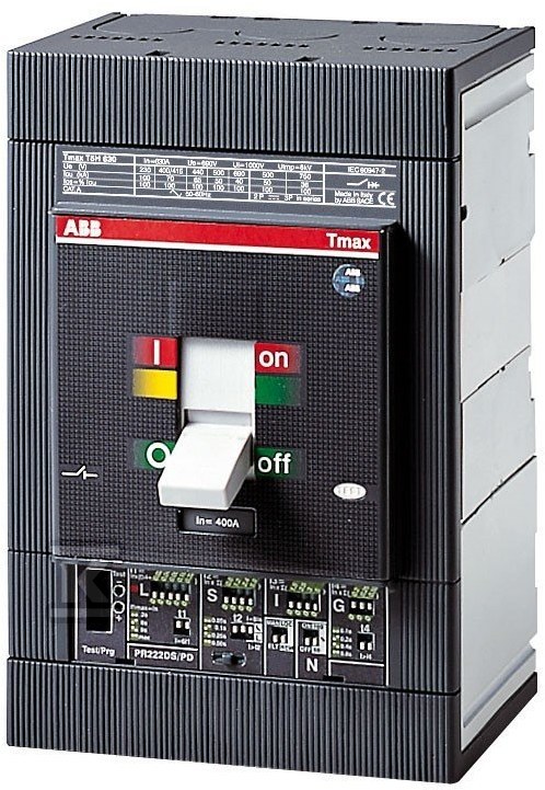 Tmax T5N 630 PR221DS-LS/I In = 630 3p F F 3-pole compact circuit ...
