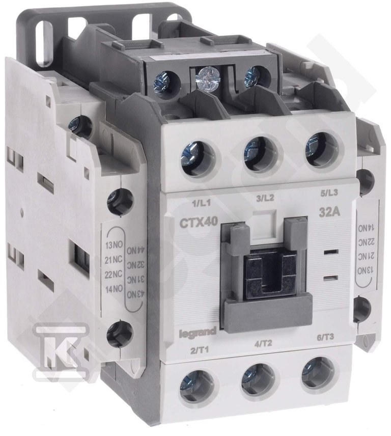 CTX3 contactor 3P 32A 2NO2NC 24V DC 416121 - Onninen Wholesale