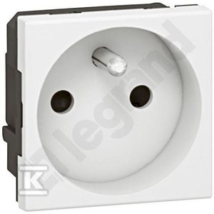 M45: 2M Socket 2P+Z 45 screw connection 077113 - Onninen Wholesale
