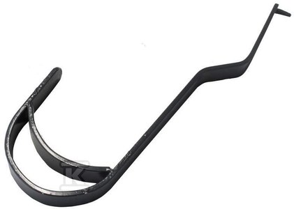 Roof hooks made of aluminum, anthracite color (for roofs made of normal ...