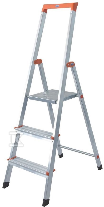 SOLIDY Free-standing ladder, 3 steps 126214 - Onninen Wholesale
