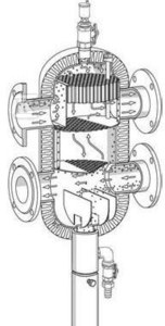 Wartownik - kołnierzowy, zwrotnica hydrauliczna DN50 MEIH-MEI66364.50 ...