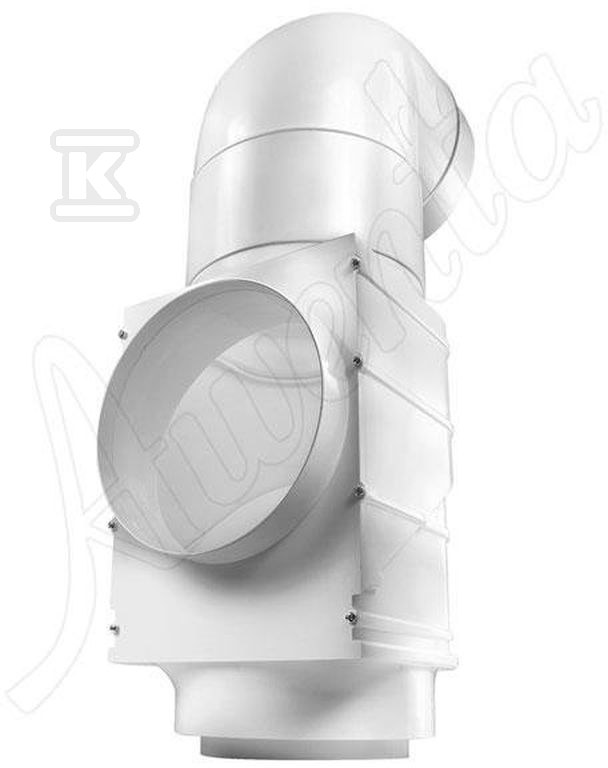 Hybrydowy sytem wentylacji AWENTIS fi125 ECONOMY AW125 - Hurtownia Onninen