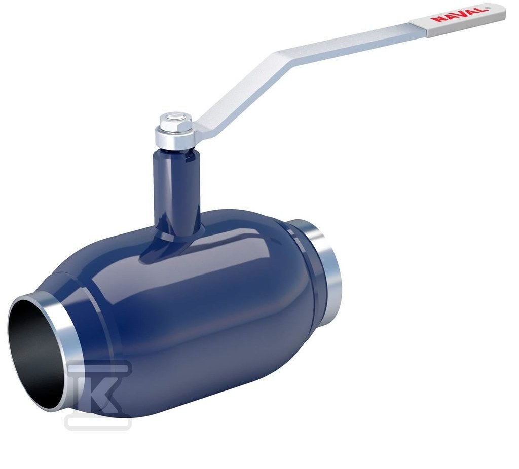 Full bore ball valve DN65 PN25 for welding with a lever 150065 ...