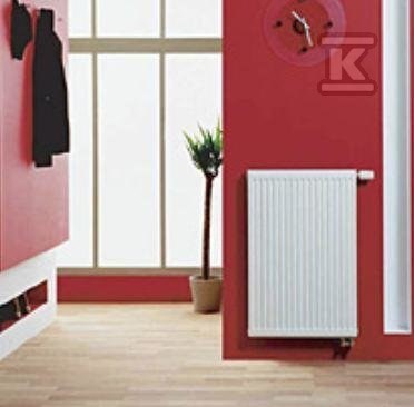 PURMO HV20 500x900 radiator, heating power: 844W (75/65/20°C), steel ...