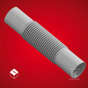 Złączka Elastyczna (ZCL) PVC-U Szara 32 - 5 sztuk (8 kpl./op) 444136 ...