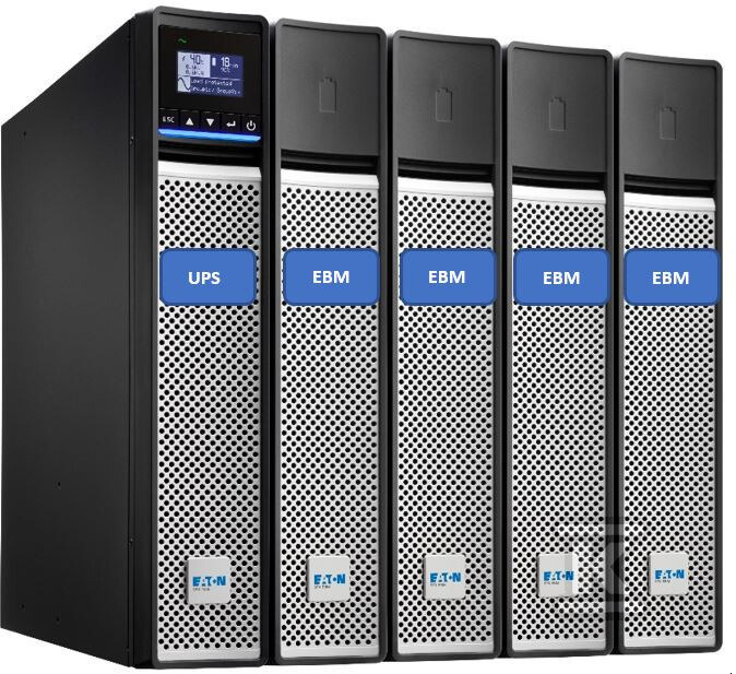 Eaton 5PX EBM 48V RT2U UPS 5PXEBM48RT2UG2 - Onninen Wholesale