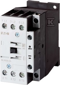 Contactor 11kW/400V, 24VDC control DILM25-01-EA(RDC24) 189916 - Onninen ...
