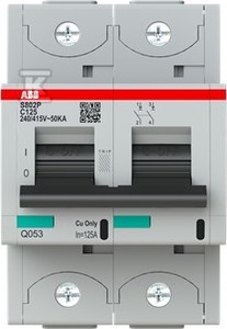 Wyłącznik nadmiarowo-prądowy S802P-C125 2CCG001231R0001 - Hurtownia Onninen