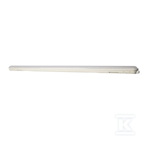 Waterproof luminaire DAMP PROOF 1500 E 80W 840 VW IP65 GY EUE-LEDVANCE ...