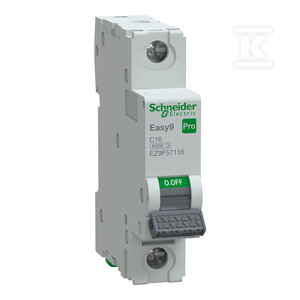 Circuit breaker Easy9 Pro EZ9F-C16-1 C 16A 1-pole EZ9F57116 - Onninen ...