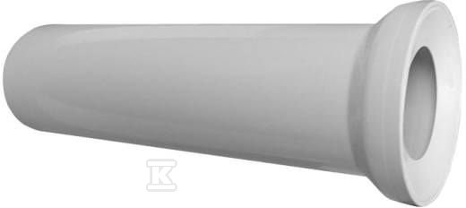 WC connection socket, 400mm, white B506 - Onninen Wholesale