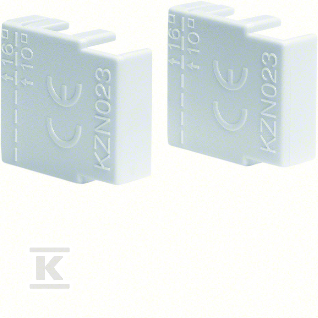 End covers for comb busbars, pin and fork type 3P 10 mm2 / 2P 16 mm2 ...