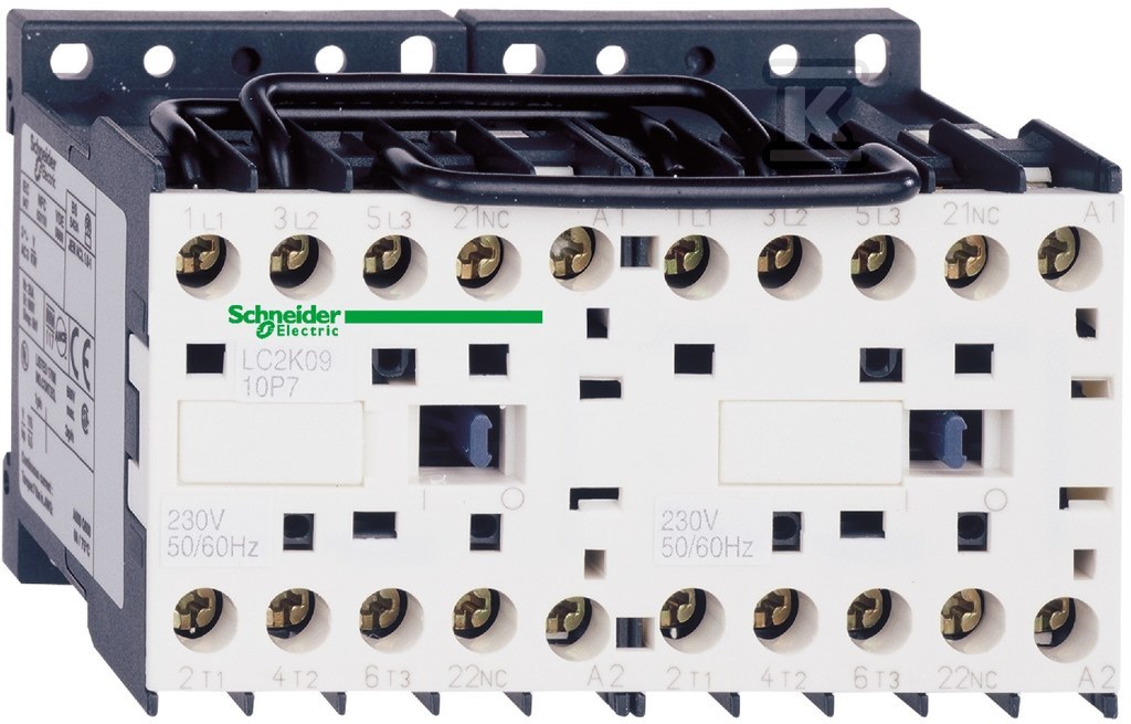 Układ nawrotny TeSys K AC3, 9A, 3P, 1NO, cewka 110VAC, zaciski ...