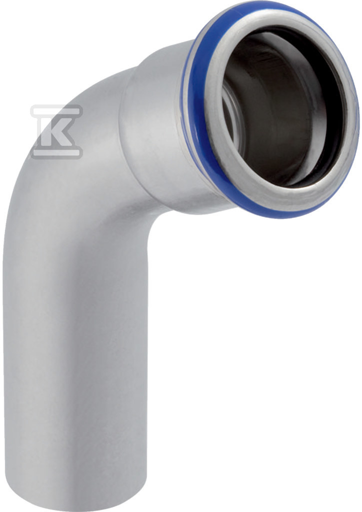 Single socket Geberit Mapress Edelstahl elbow 60 ° d42 36176 - Onninen ...