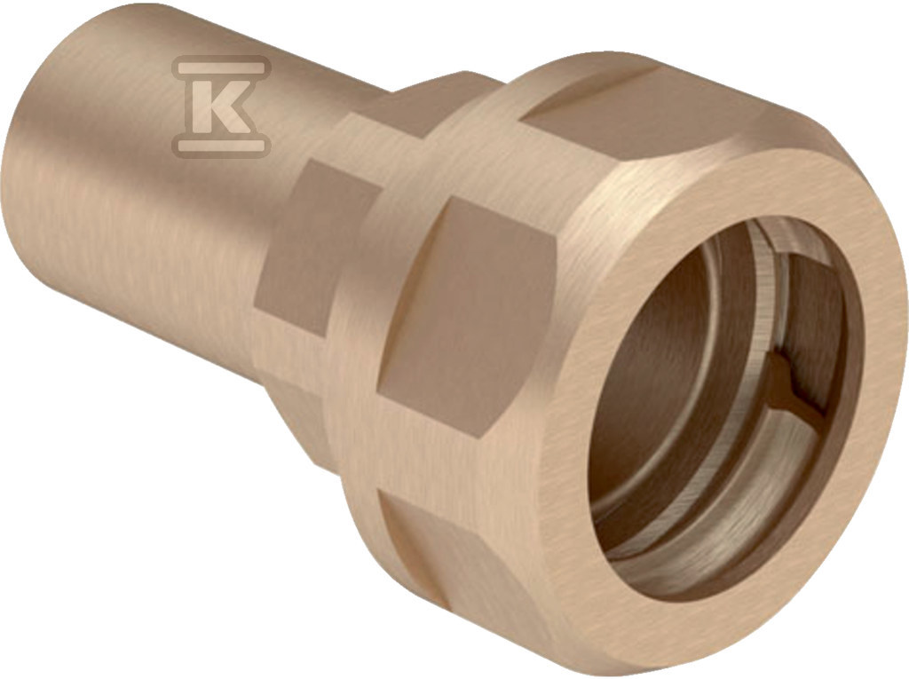 Adapter for corrugated pipes d15-DN16 22421 - Onninen Wholesale