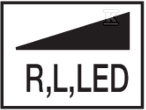 Ściemniacz obrotowy obc. R/L 20-500 W, obsługa lamp LED 3-100 W, ONE ...