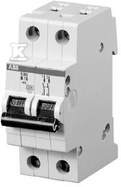 Wyłącznik nadmiarowo-prądowy, 2P, charakterystyka Z, 16A, 6kA, AC | S202-Z16 2CDS252001R0468 ...