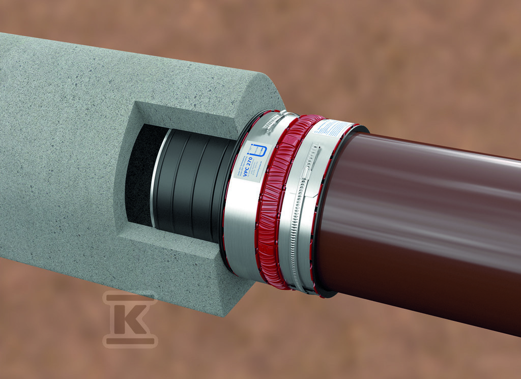 BI-Adapter DN 400 + VPC 465 coupling for connecting pipes with non ...