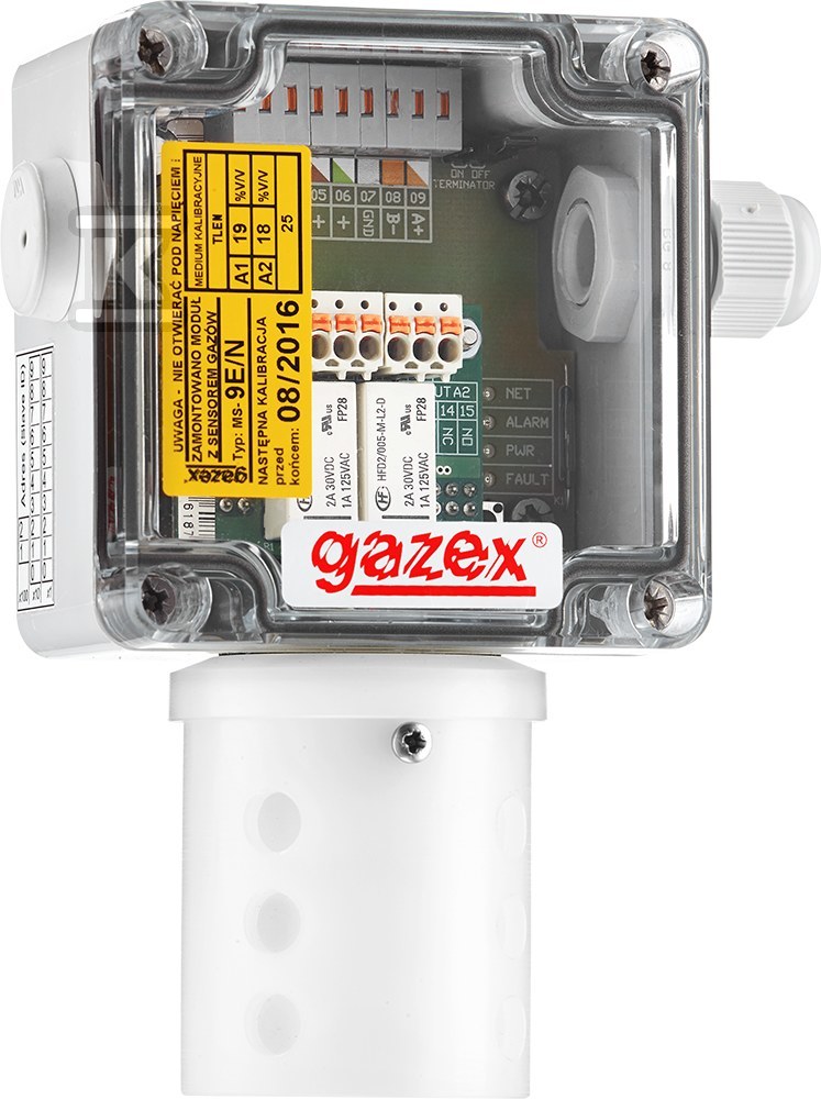 Detektor gazów DG-0E.HCL/MR chlorowodór, nds/ndsch (kalibracja skrośna ...