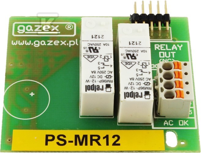 PS3-MR module with relay outputs for voltage monitoring, for PS-3x-1 ...