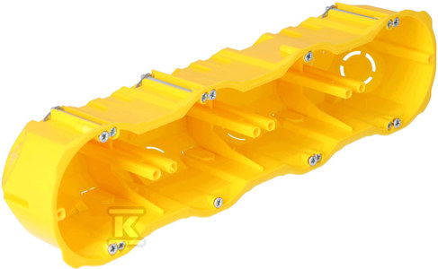 Flush-mounted box p / t ONNLINE PK-4x60 plasterboard, deep with screws ...