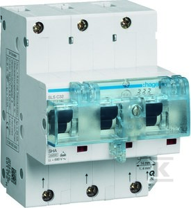 Selective circuit breaker 3P Cs 32A TS35 HTN332C - Onninen Wholesale