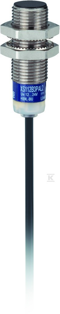 Czujnik indukcyjny M12 1NO, 12..48V DC, kabel 2m XS512B1DAL2 ...