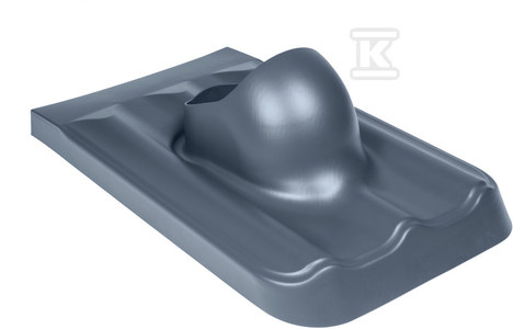 XL Universal roof pass-through (metal and tile coverings) - Gray 735507 ...