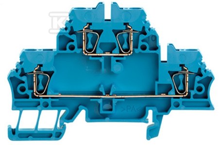 Pass-through terminal block ZDK 2.5 BL 1678630000 - Onninen Wholesale