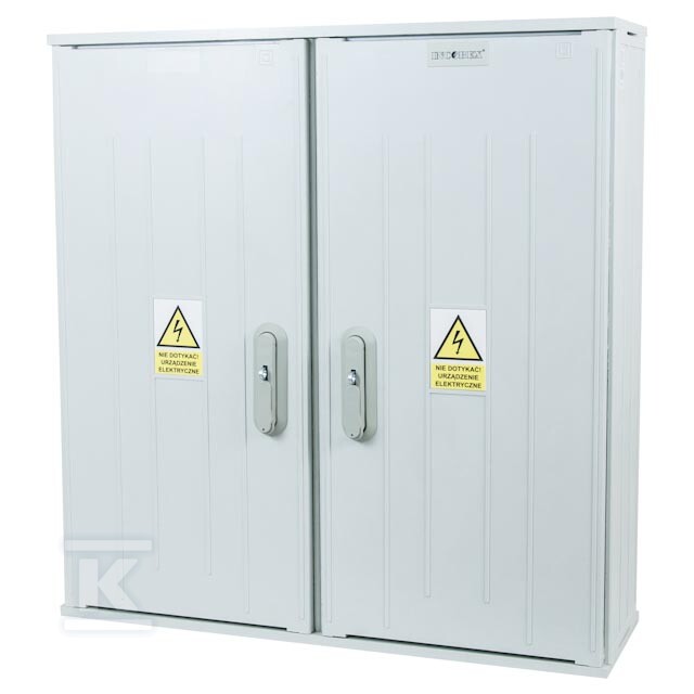 Obudowa termoutwardzalna lakierowana STN 80X84/2 - daszek płaski ...