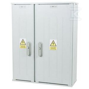 Obudowa termoutwardzalna lakierowana STN 66X84/2P/32- 320 mm, daszek ...