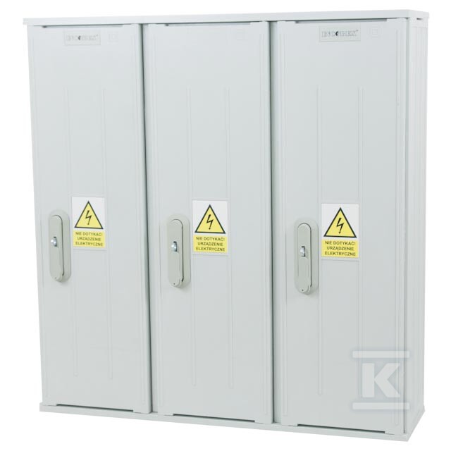 Obudowa termoutwardzalna lakierowana STN 80X84/3/32- 320 mm, daszek ...