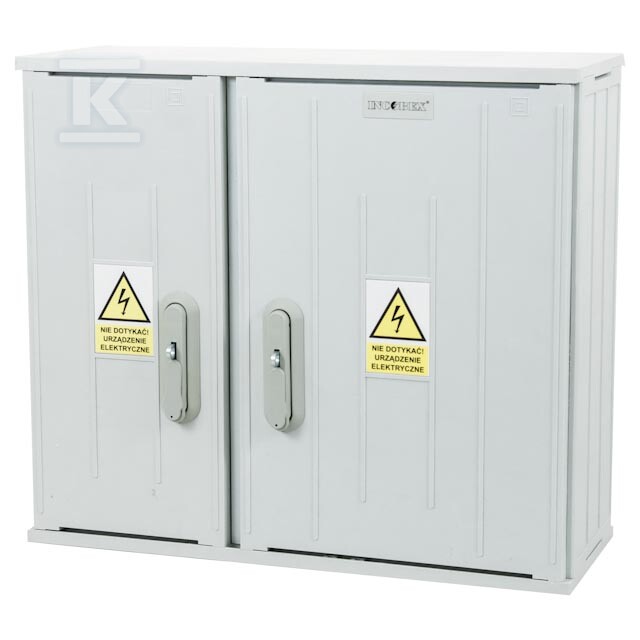 Obudowa termoutwardzalna lakierowana SSTN 66X58/2P/32- 320 mm, daszek ...