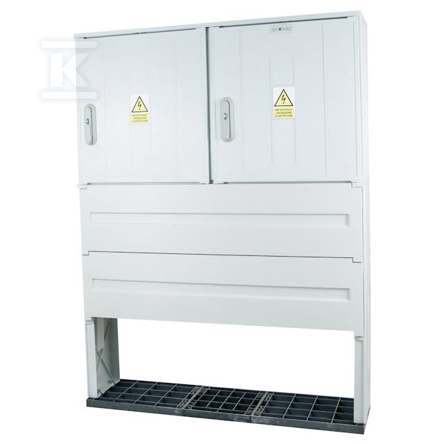 Obudowa termoutwardzalna lakierowana SSTN 106X58/2/32+FTN - 320 mm ...