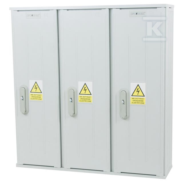 Obudowa termoutwardzalna lakierowana SSTN 80X84/3/32 - 320 mm, montaż ...