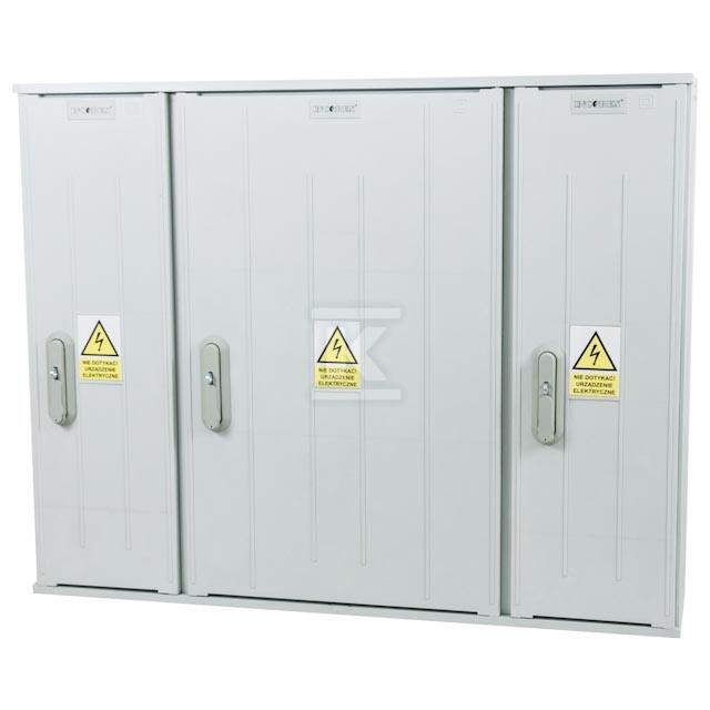 Obudowa termoutwardzalna lakierowana SSTN 106X84/3S/32 - 320 mm, montaż ...