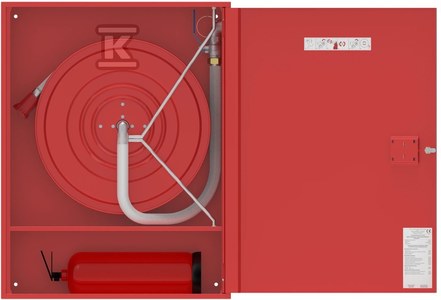 Internal hydrant DN33 with space for a fire extinguisher, surface ...