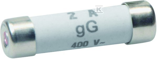 Cylindrical fuse link C 8.5x32mm gG 2A 400VAC L8532C02 - Onninen Wholesale