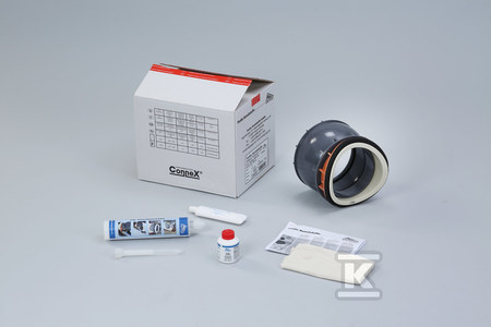 Connex liner - connection for repair sleeves DN/OD 160 for DN 300 pipe ...