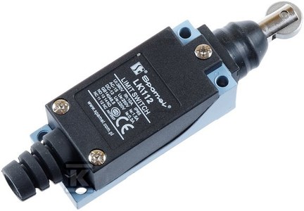 End switch (metal / plastic) pusher with roller LK\112 - Onninen Wholesale