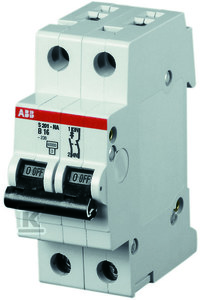 Wyłącznik nadmiarowo-prądowy, 1P+N, charakterystyka C, 3A, 6kA, AC | S201-C3NA 2CDS251103R0034 ...