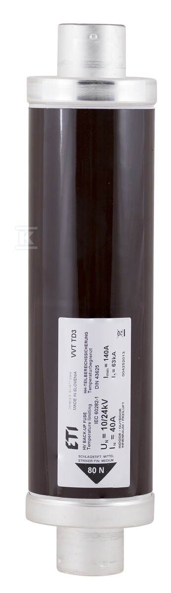 Fuse link with striker VVT-D3 24kV/6A 292 004252105 - Onninen Wholesale