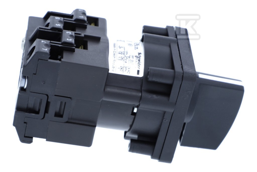 Przełącznik krzywkowy 3P, 12A, zaciski śrubowe K1F027MLH - Hurtownia ...