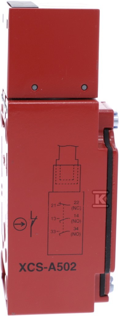 Safety limit switch, 1NC+2NO, gland M20x1.5 XCSA502 - Onninen Wholesale