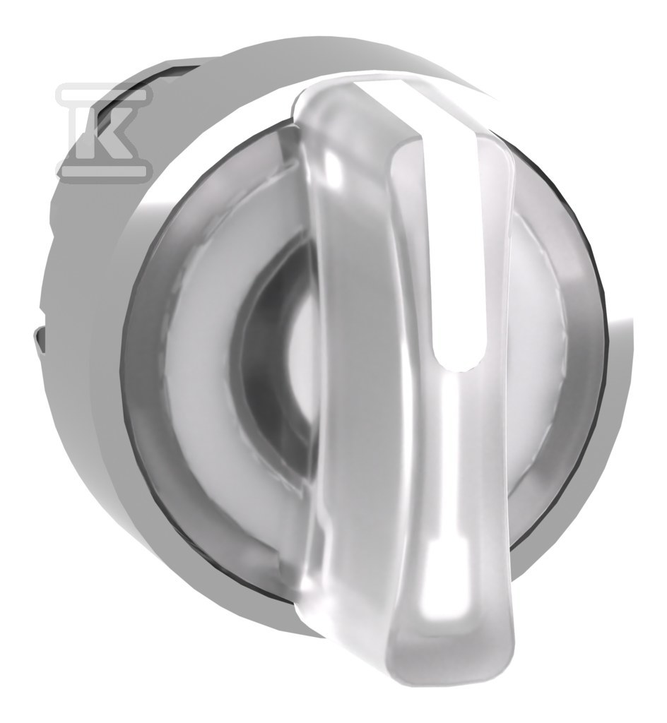 3-position switch, white inside, LED metal, typical ZB4BK1513 - Onninen ...