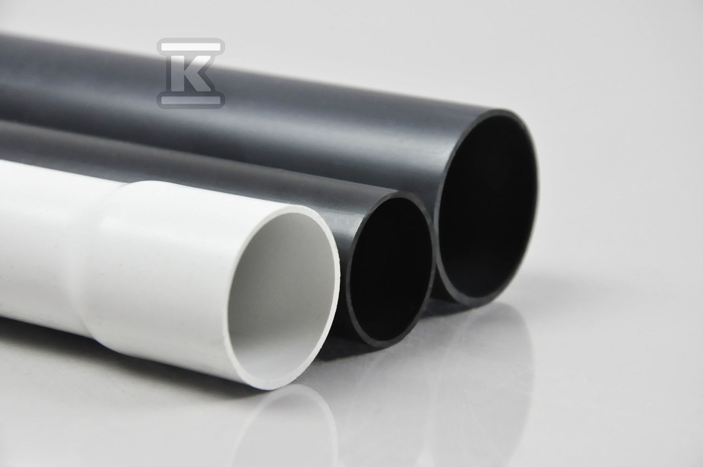 Rigid Pipe RL 47 White 320N, Single socket 06.45 - Onninen Wholesale