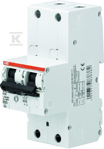 Wyłącznik nadmiarowo-prądowy, 2P, charakterystyka E selektywna, 63A, 25kA, AC | S752DR-E63 ...
