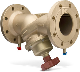 STAF-R - Bronze balancing valve Dn 100 Pn 16, bronze finish 52181790 ...